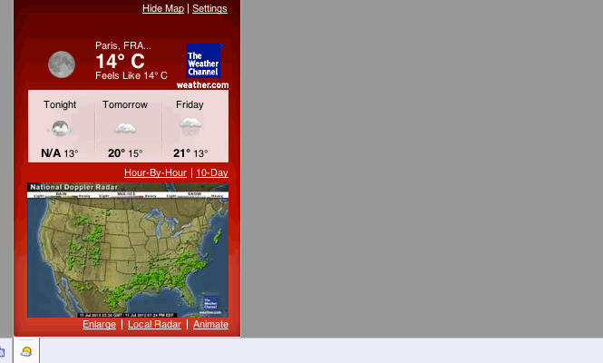 Weather - ArrowChat Application